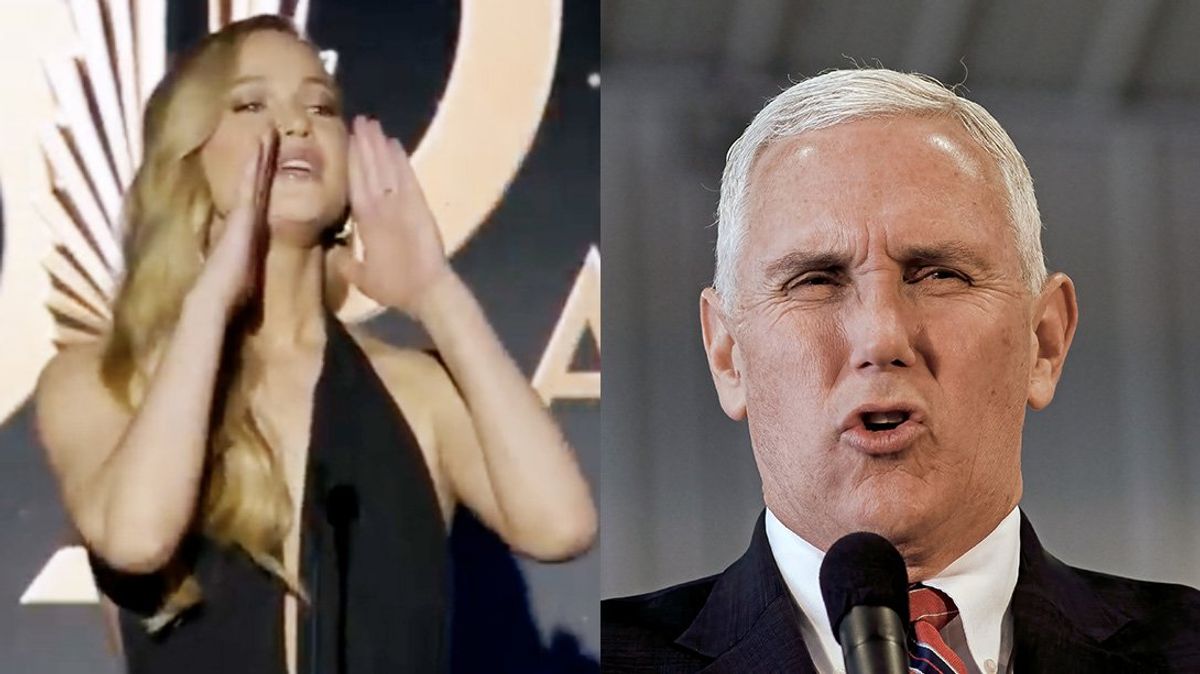 Jennifer Lawrence's scathing takedown of Mike Pence