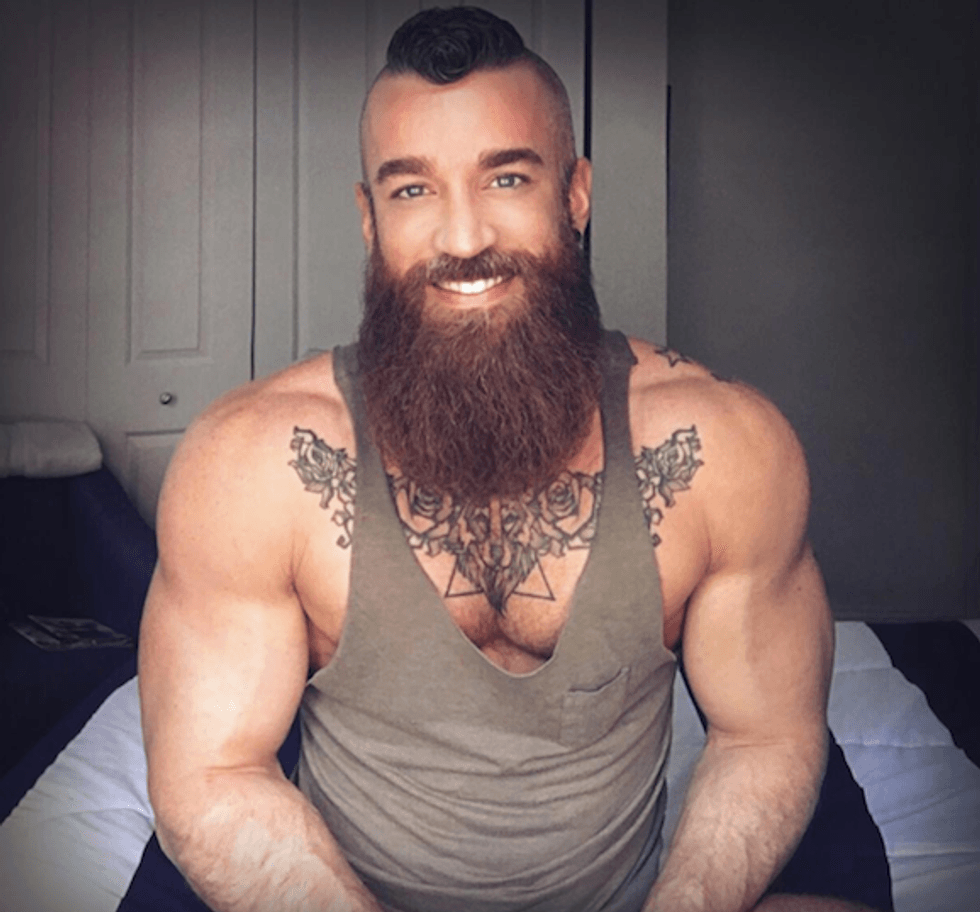 Meet Clint Jackson, the Gay Bearded Model Who Is Facial Hairspiration