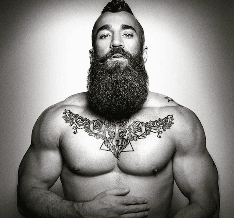 Meet Clint Jackson, the Gay Bearded Model Who Is Facial Hairspiration