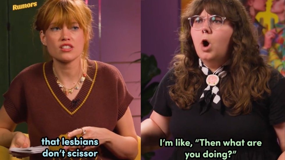 Do lesbians scissor? Comedians aim to end the debate
