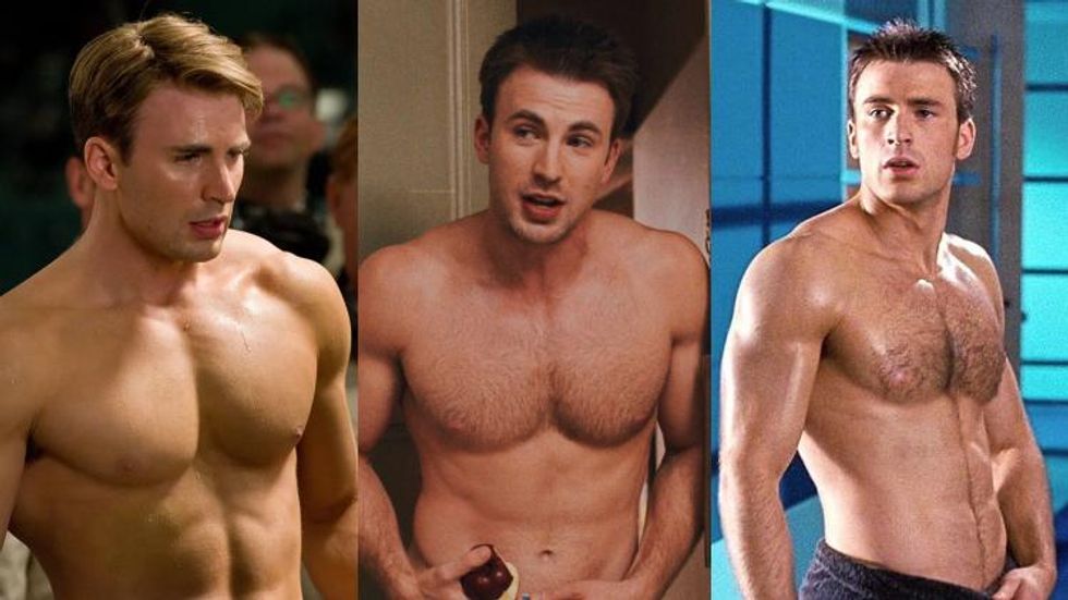 15 Steamy Pics Of Chris Evans Now That Hes A Married Man
