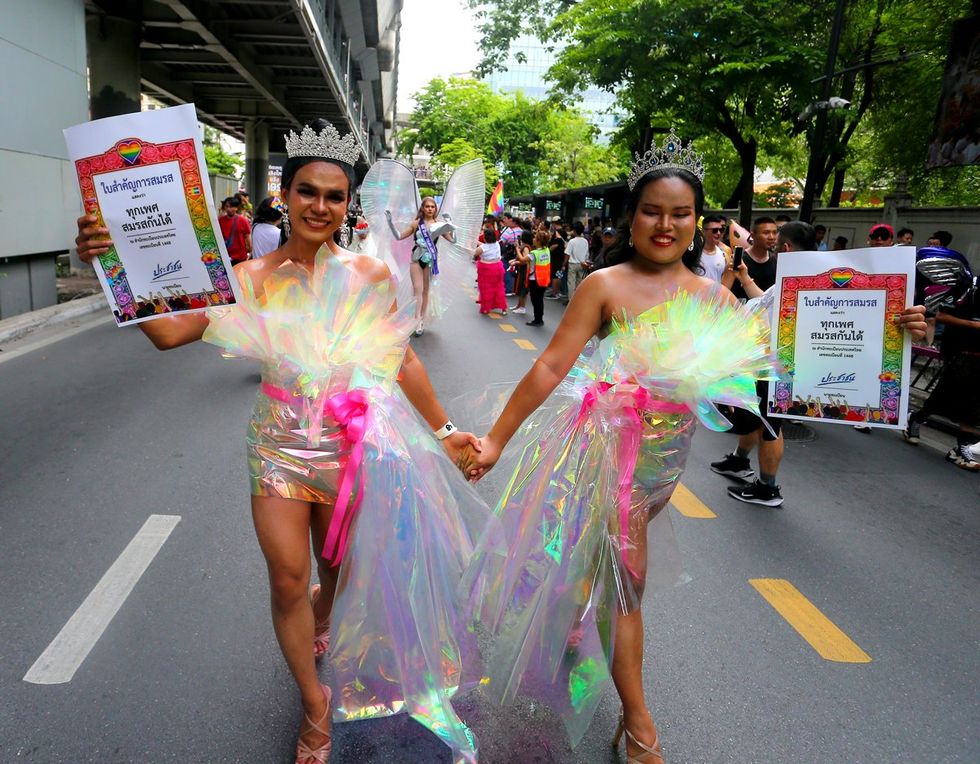 60 photos of pure queer joy in Bangkok as Thailand celebrates Pride!