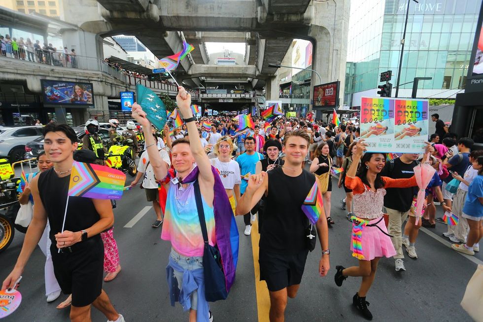 60 photos of pure queer joy in Bangkok as Thailand celebrates Pride!