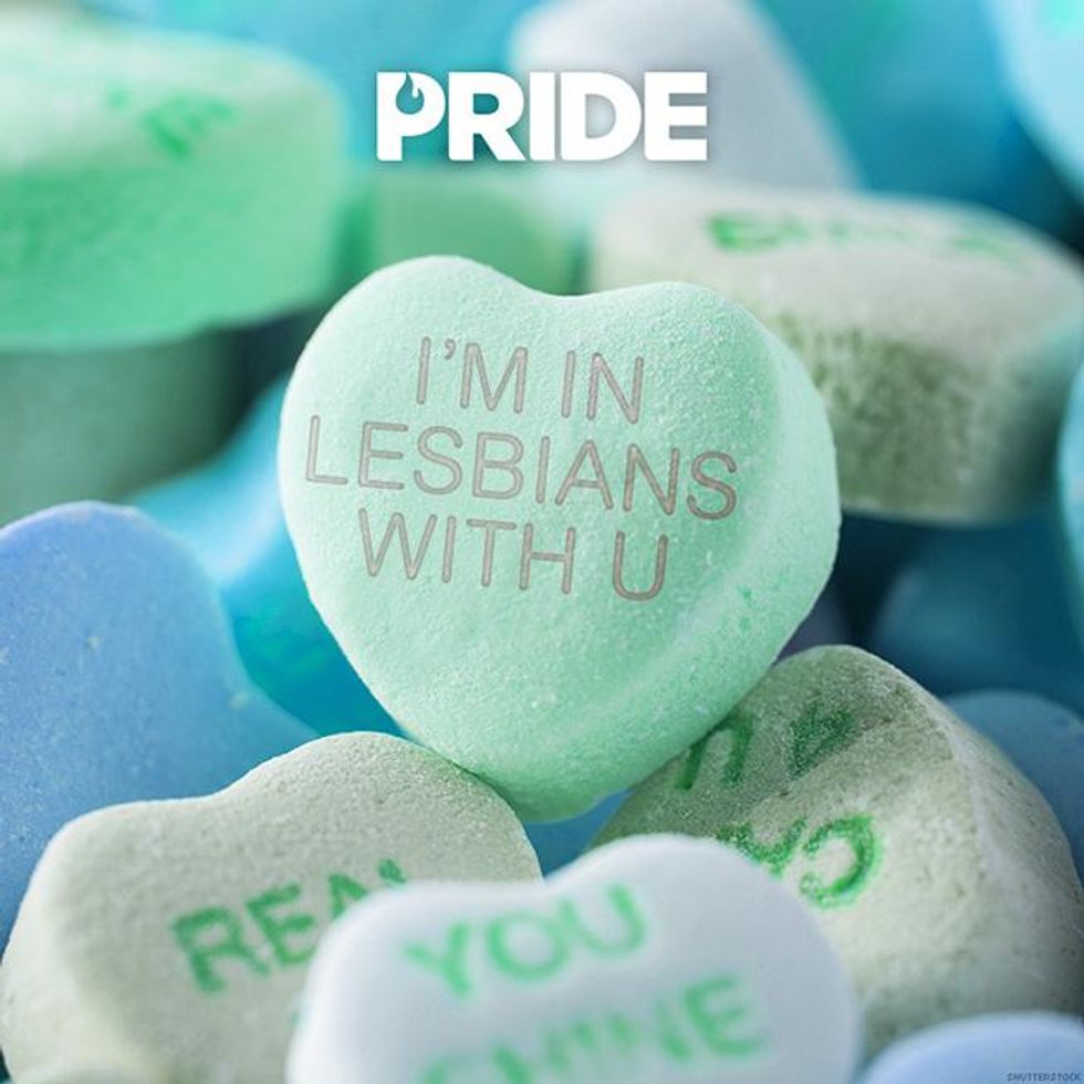 10 Queer Valentine's Day Candy Hearts That Should Exist