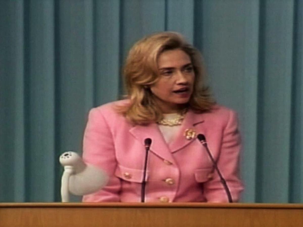 5 Times Hillary Clinton Made History in the '90s
