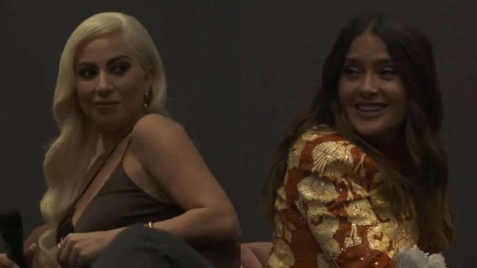 A Lady Gaga And Salma Hayek Sex Scene Was Cut From ‘house Of Gucci 3485