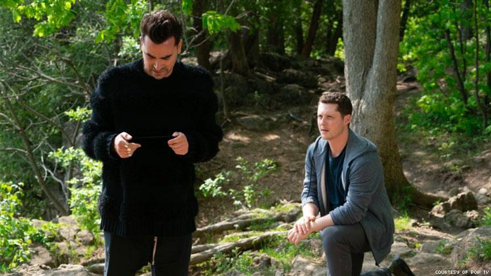 'Schitt's Creek's' David & Patrick Got Engaged and It Was Perfect