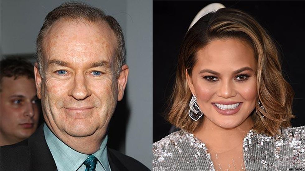 Chrissy Teigen Perfectly Read Bill O’Reilly After His Ridiculous 'Jesus ...