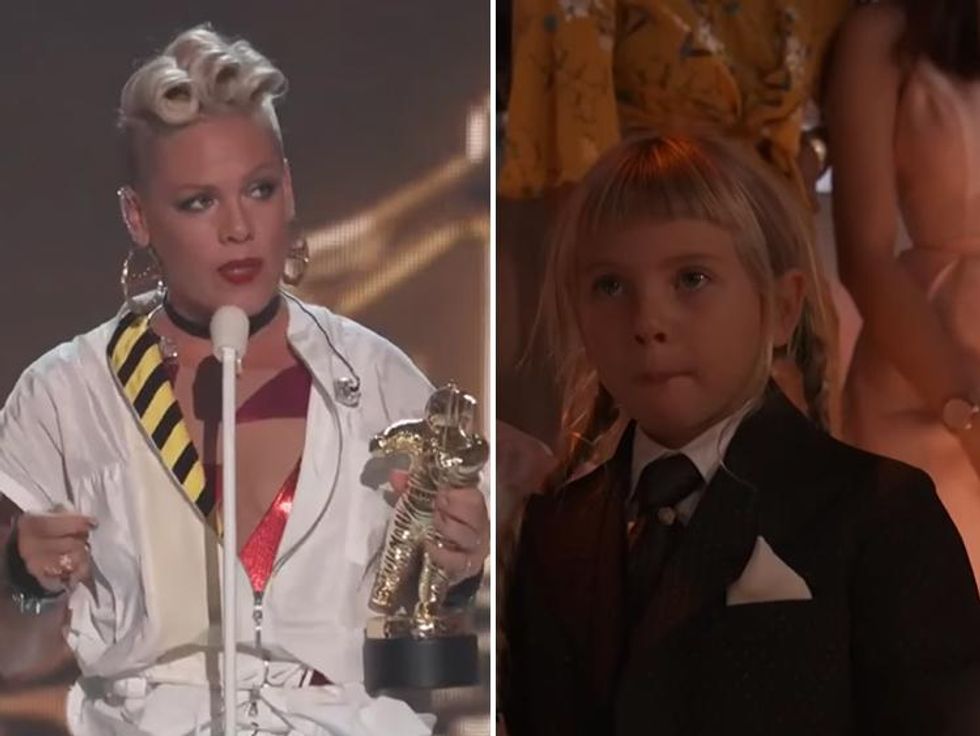 P!nk Empowers Gender Non-Conforming Kids with Emotional Speech ...