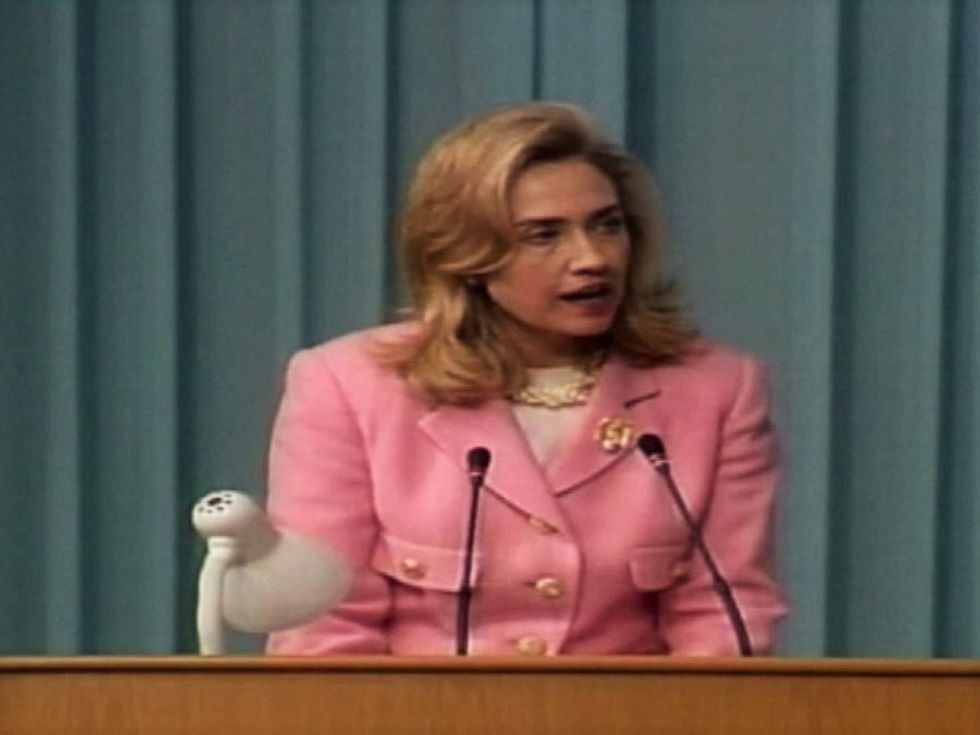 5 Times Hillary Clinton Made History in the '90s