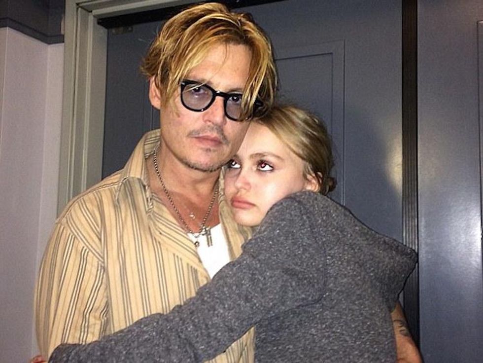 Johnny Depp on Supporting His Daughter Lily-Rose in Coming Out as ...