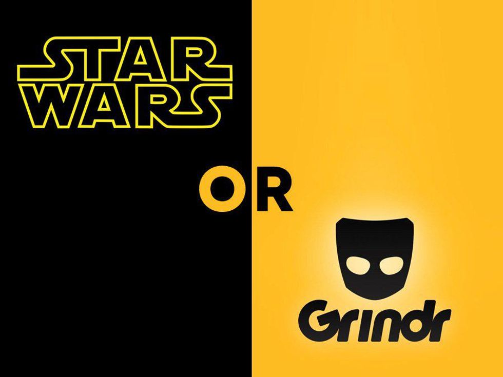 'Star Wars' Quote or Grindr Message?