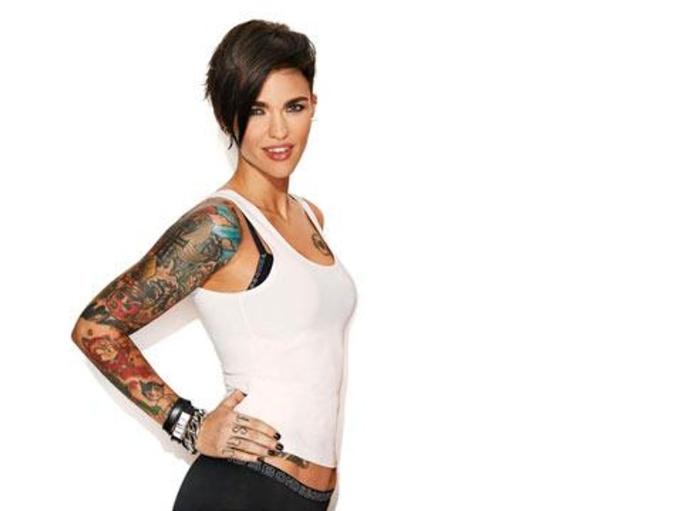 Pic of the Day: Ruby Rose Models Bonds' Underwear