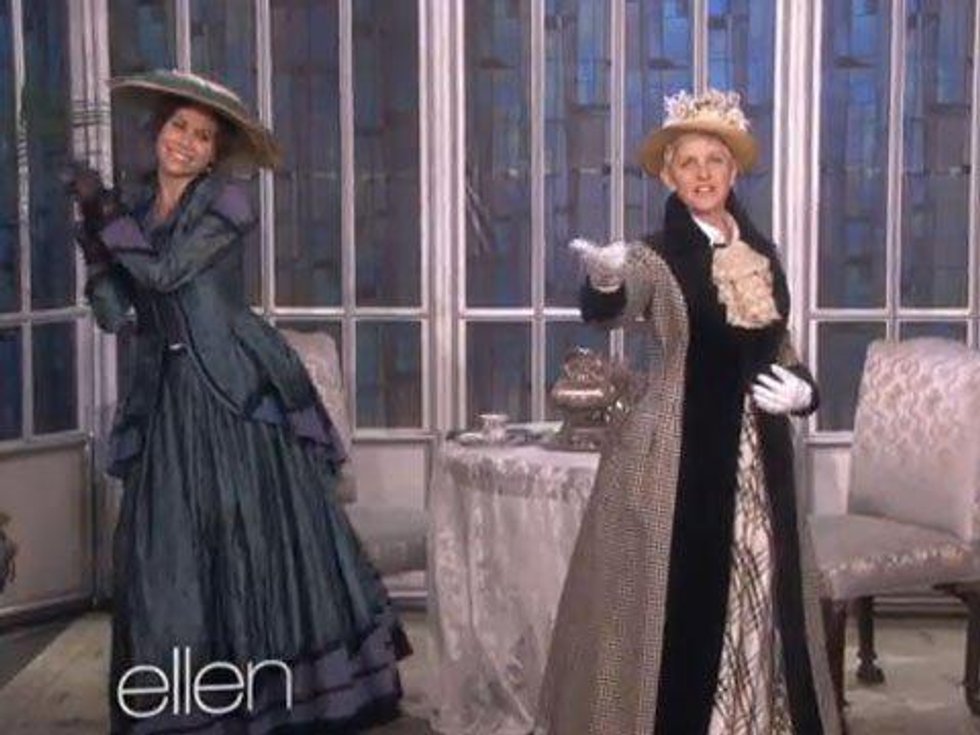 WATCH: Ellen DeGeneres Makes Minnie Driver Do Things in Downton Abbey ...