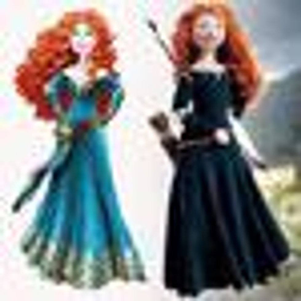 'Brave's' Merida Gets Radical Makeover Before Being Crowned 11th Disney ...
