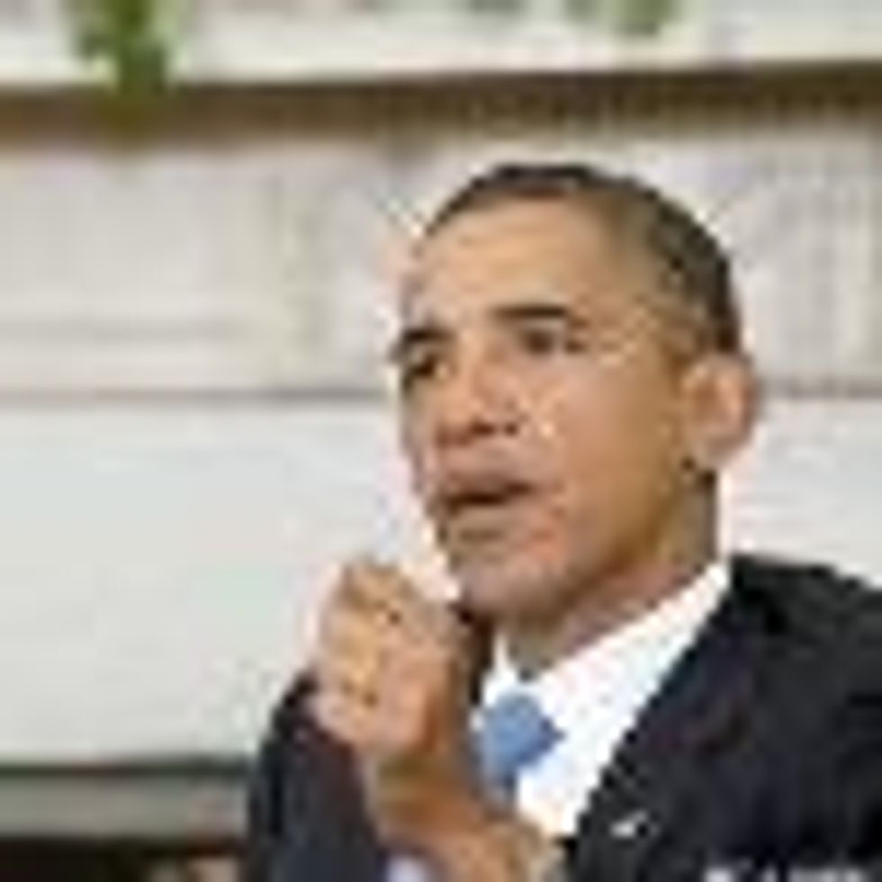 Obama Laughing And Pointing