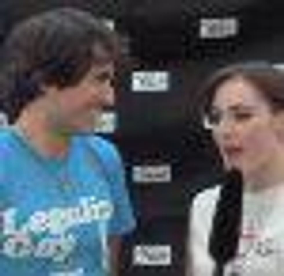 Backstage at 'Meet in the Middle' Video Interview with Toby Madigan