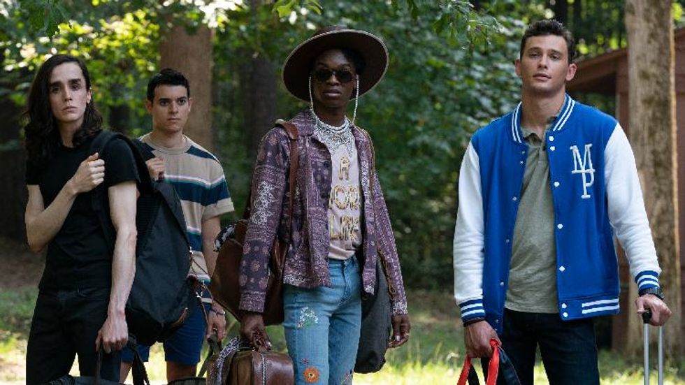 Kevin Bacon, They/Them Queer Stars on Filming Conversion Camp Horror