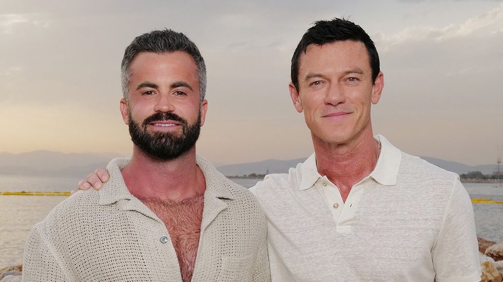 20 adorable pics of Luke Evans & Fran Tomas that are #CoupleGoals