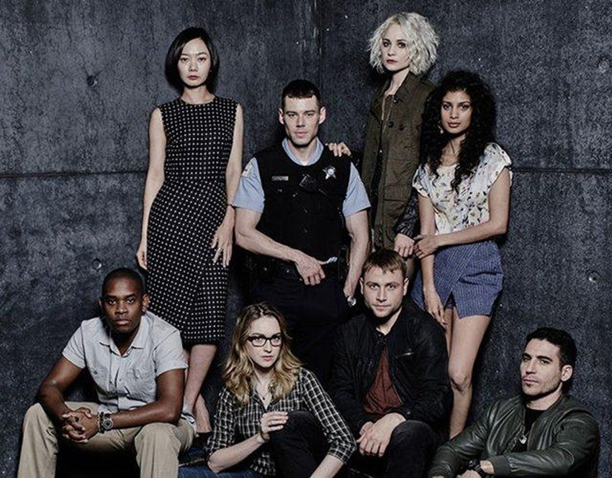12 (through 19?). Nomi Marks and the Cast of "Sense 8"