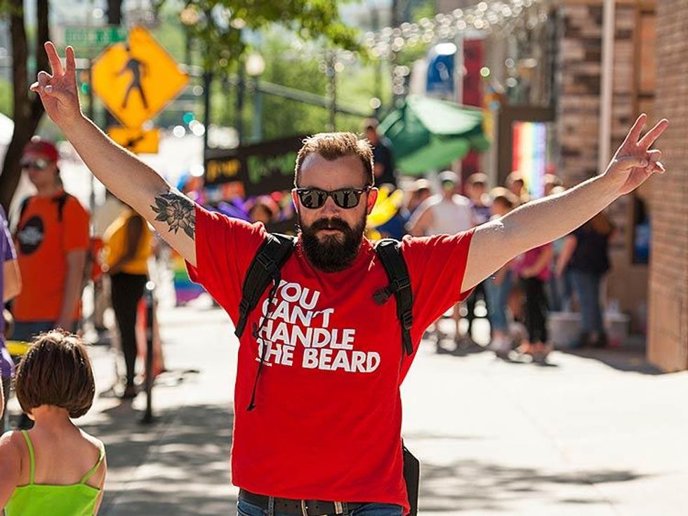 96 Times Men Showed Their Pride Around the World