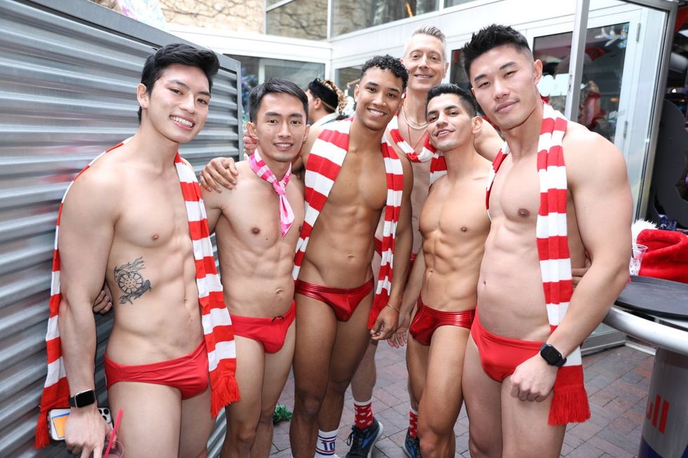 Stuff your stocking & more with these sexy Santas in speedos
