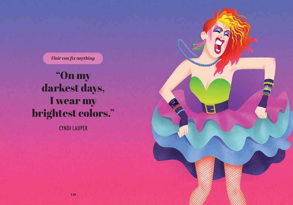 8 pics and quotes from 'Gay Icons Guide to Life'