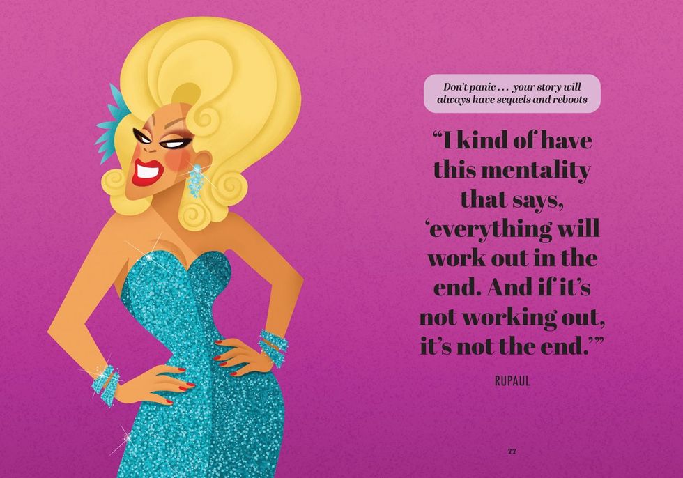 8 pics and quotes from 'Gay Icons Guide to Life'