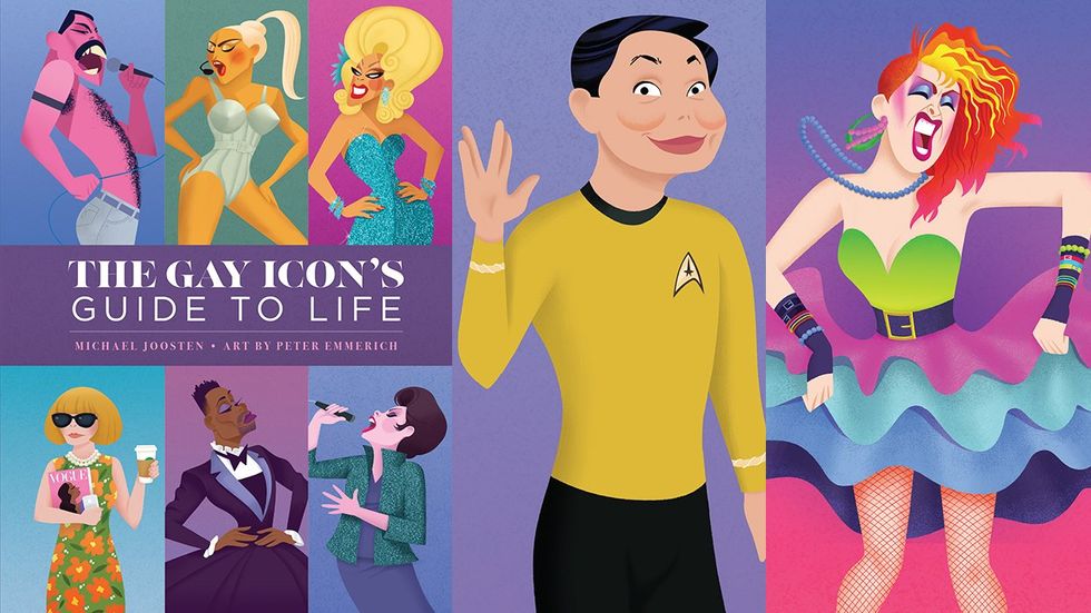 8 pics and quotes from 'Gay Icons Guide to Life'