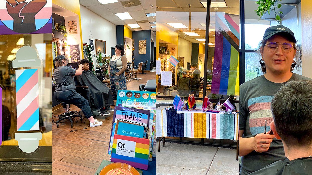 32 pics of trans folx getting gender affirming haircuts
