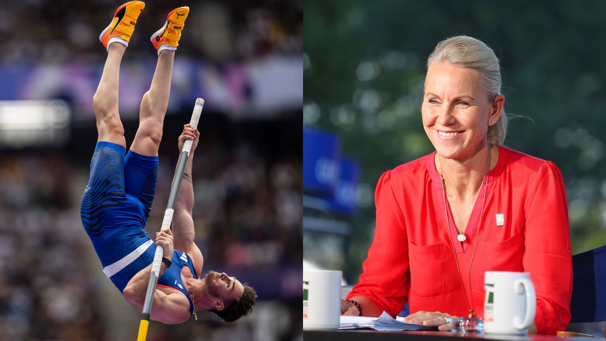 Serena Williams' ex-coach reads viral pole vaulter's bulge