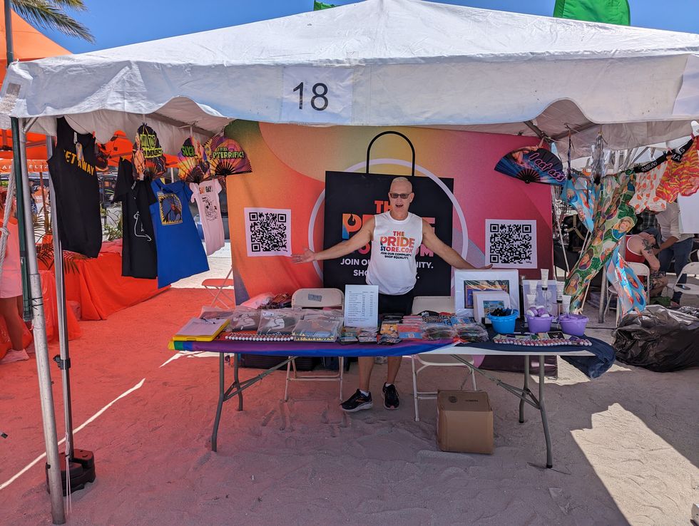 Exclusive Photos: The Pride Store's Miami Beach Pride Booth Revealed!
