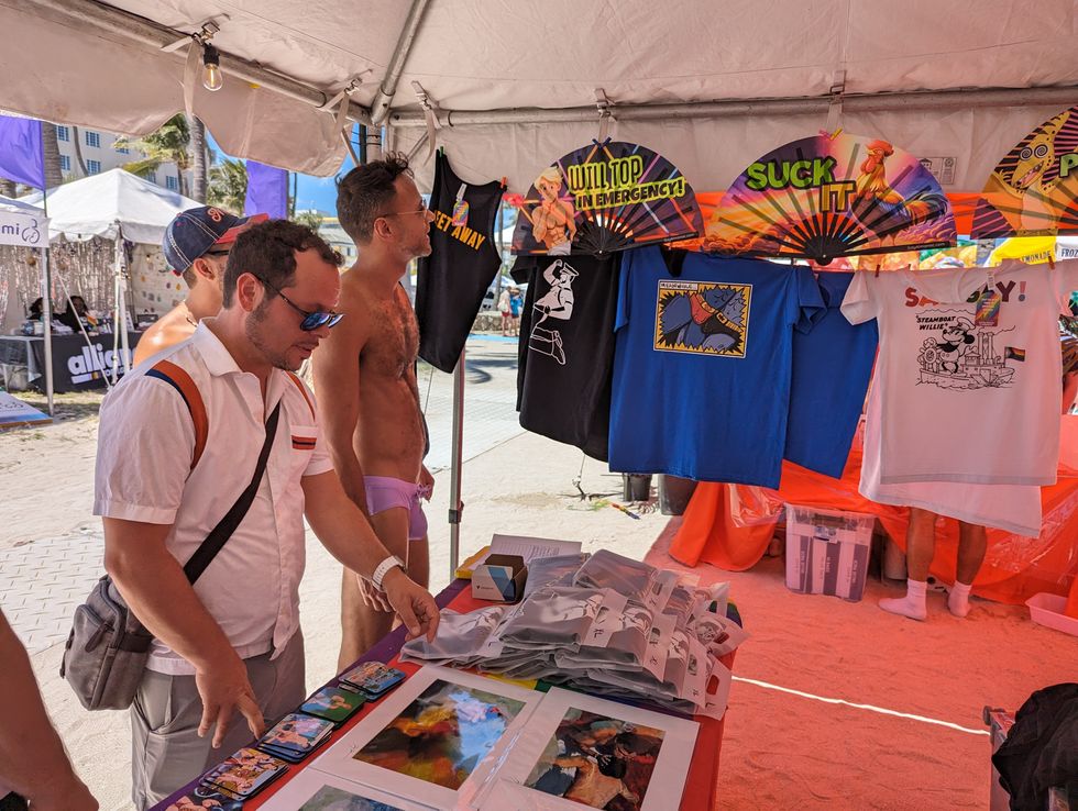 Exclusive Photos: The Pride Store's Miami Beach Pride Booth Revealed!