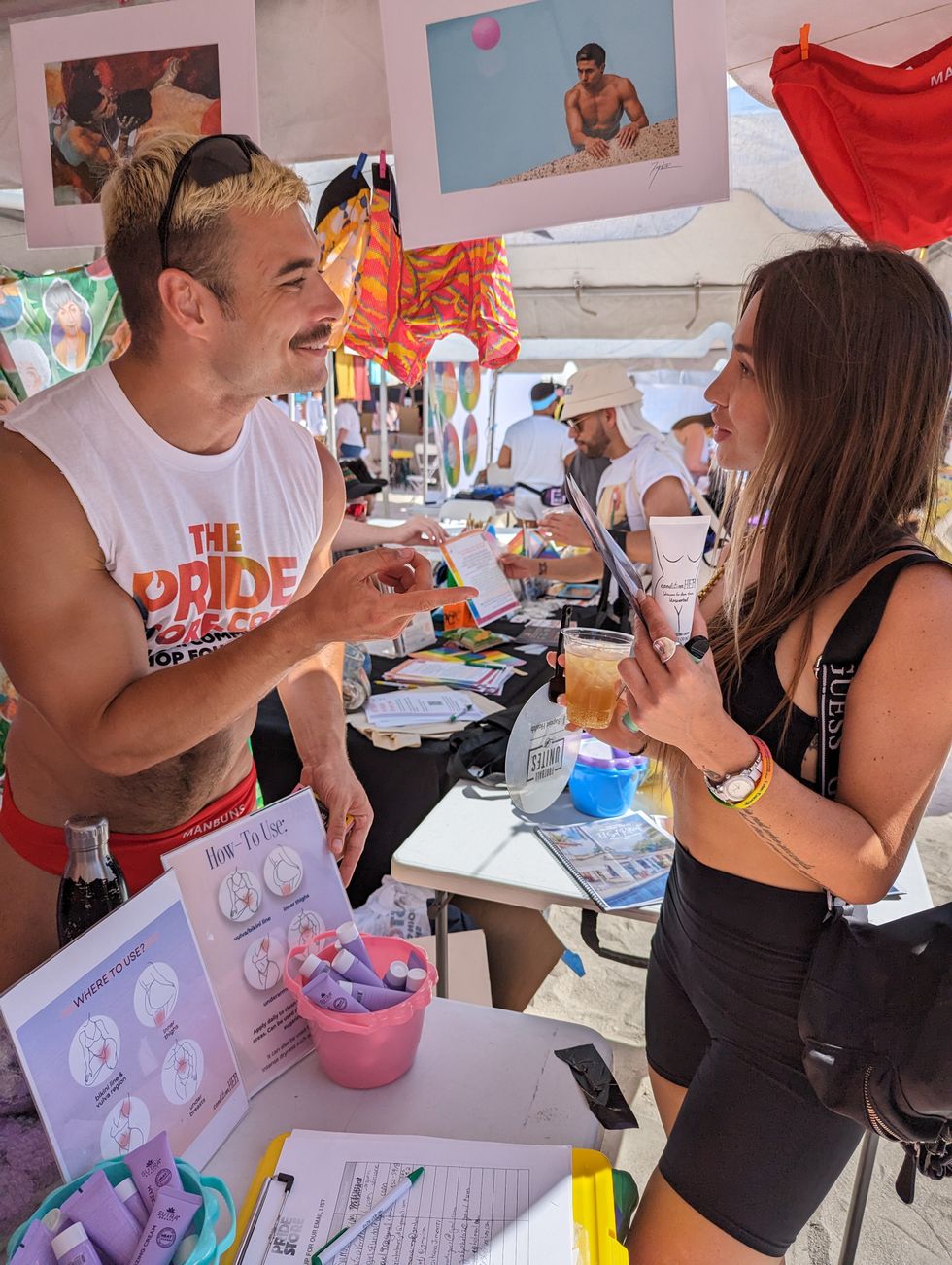 Exclusive Photos: The Pride Store's Miami Beach Pride Booth Revealed!