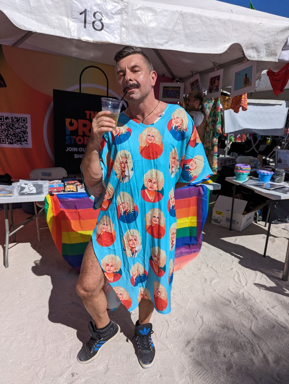 Exclusive Photos: The Pride Store's Miami Beach Pride Booth Revealed!