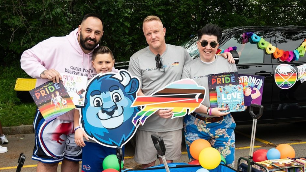 Buffalo Pride sees 3,000 banned queer children's books gifted