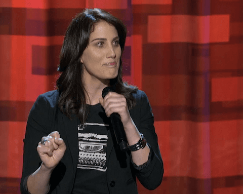 WATCH: Out Comic Erin Foley Is a 'Lady with Pockets!'