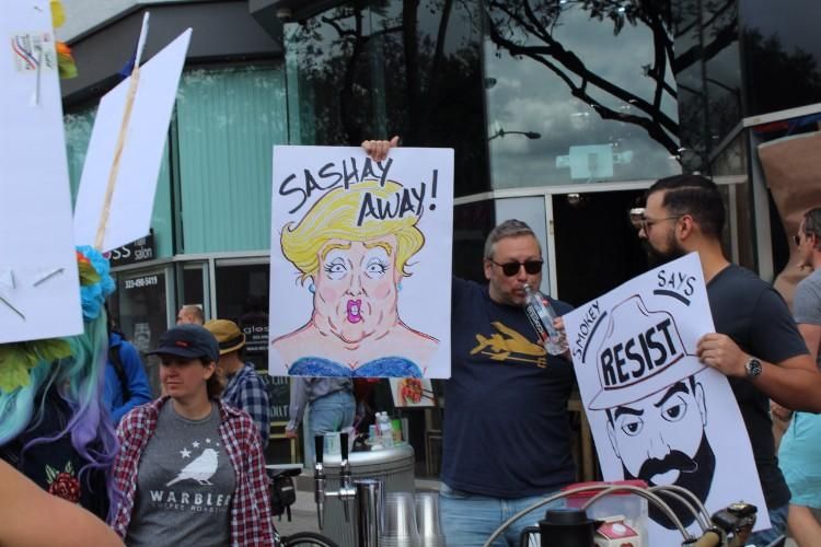 Our Favorite Protest Signs From LA Pride's #ResistMarch