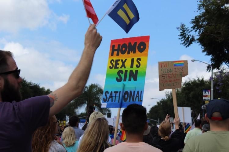Our Favorite Protest Signs From LA Pride's #ResistMarch