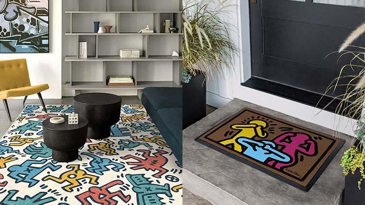 Ruggable Launches Keith Haring Collection of Rugs & Doormats